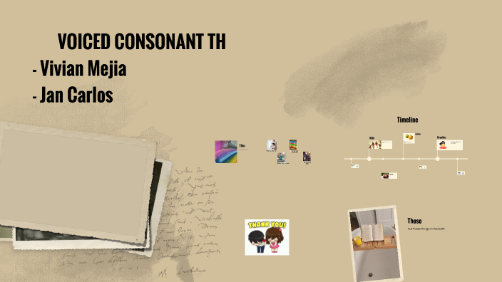VOICED CONSONANT TH by on Prezi
