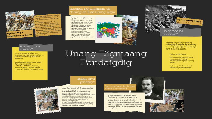 Unang Digmaang Pandaigdig by Charles Darwin Gragasin on Prezi