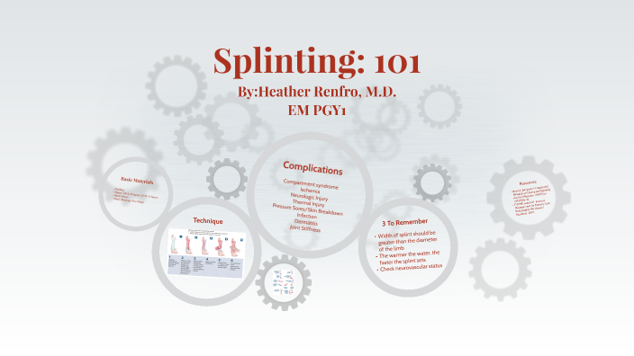 Splinting Basics by Heather Renfro on Prezi