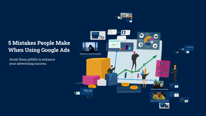 5 Mistakes People Make When Using Google Ads by Stephen Frazer on Prezi