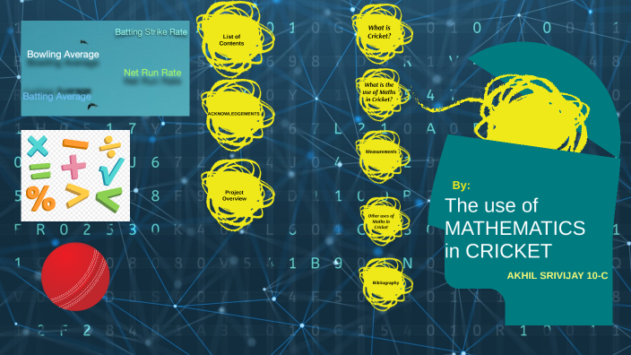 The Use of MATHEMATICS in CRICKET by Akhil Srivijay on Prezi