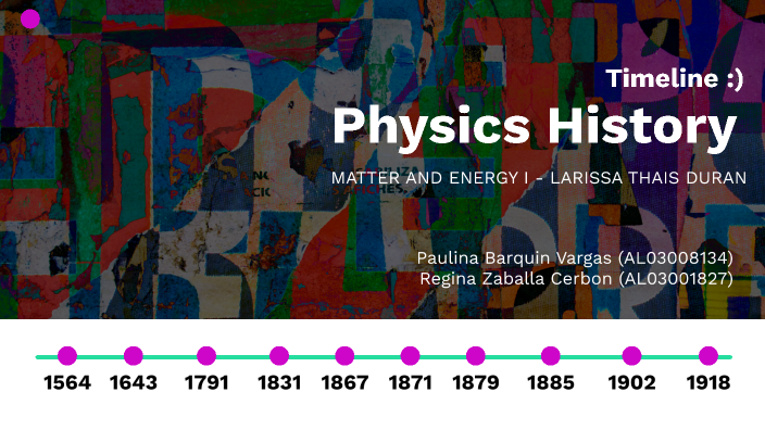 physics timeline by regina zaballa cerbon on Prezi