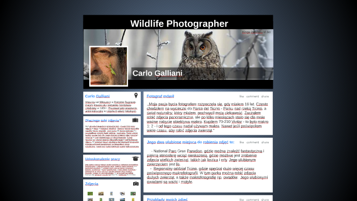 Carlo Galliani by Kinga Zielińska on Prezi