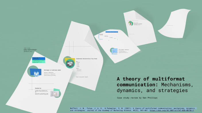 A theory of multiformat communication by Dan Phillips on Prezi