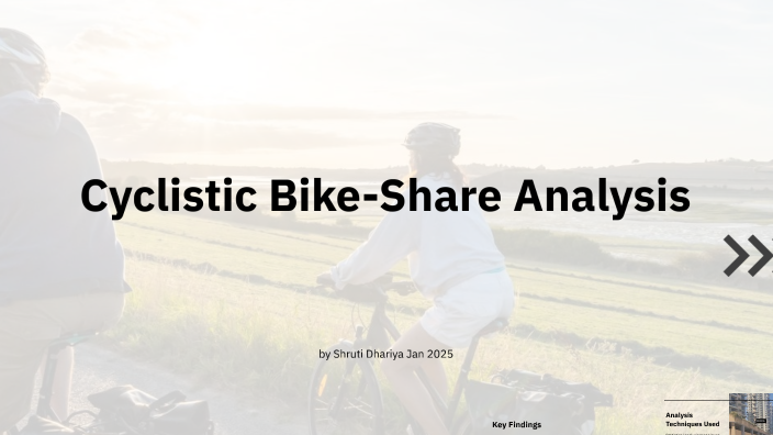 Cyclistic Bike-Share Analysis by Shruti on Prezi