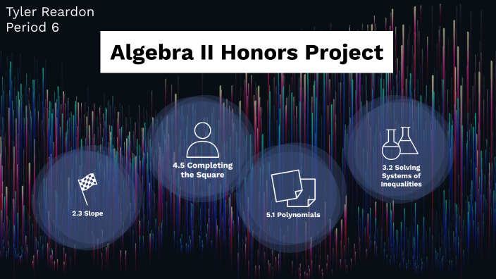 Algebra II Honors Project by Tyler Reardon on Prezi