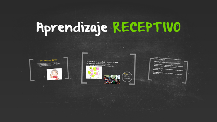 Aprendizaje RECEPTIVO by Iván Moreno on Prezi