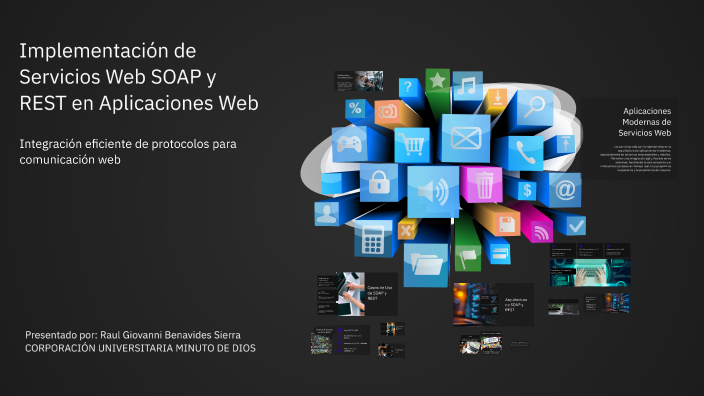 Implementación de Servicios Web SOAP y REST en Aplicaciones Web by ...