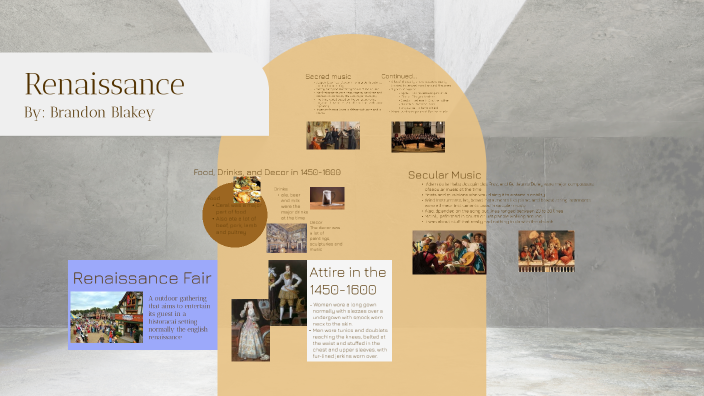 Renaissance by Brandon Blakey on Prezi