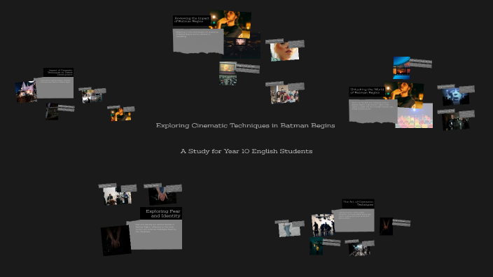 Exploring Cinematic Techniques in Batman Begins by Melanie Rowe on Prezi