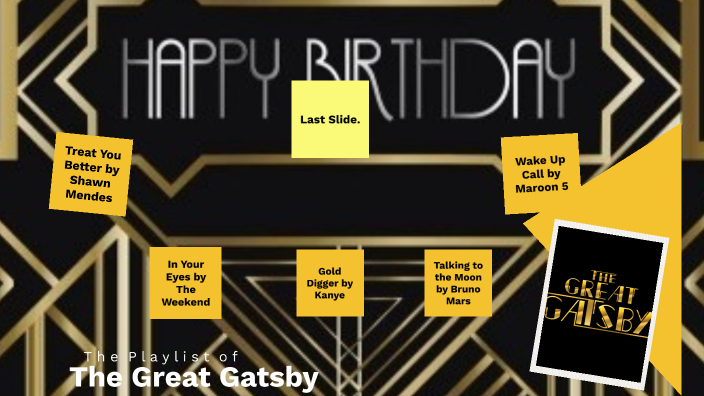 Great Gatsby Project by on Prezi