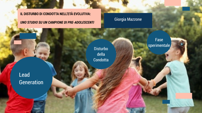 Il Disturbo della Condotta nell'Età Evolutiva by Giorgia Mazzone on Prezi