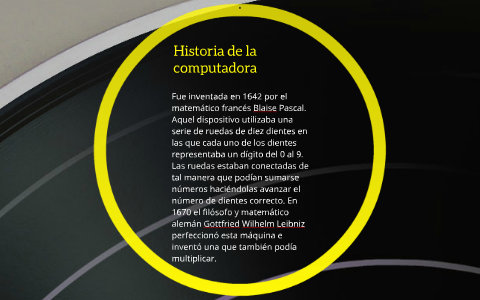 Evolucion de la computadora by Gilli Franco on Prezi