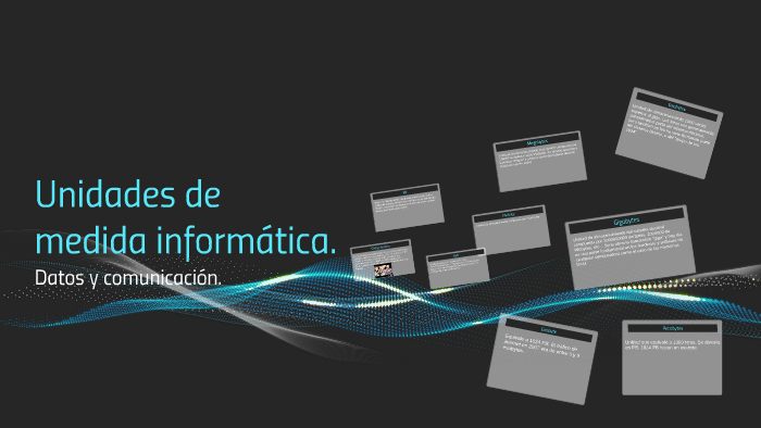 Unidades de medida informática. by Rodrigo Espías Díaz on Prezi