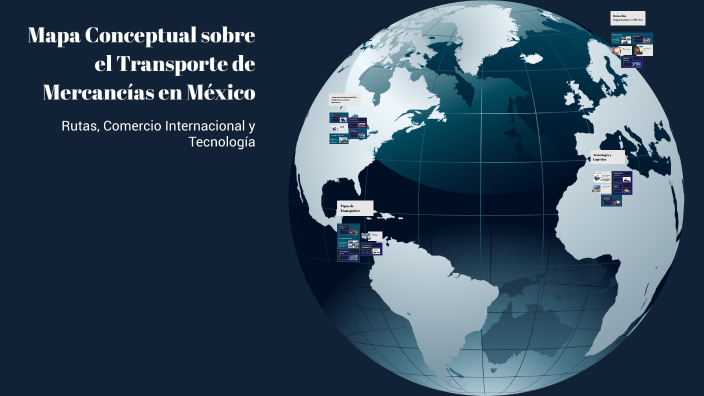 Mapa Conceptual sobre el Transporte de Mercancías en México by kari ...