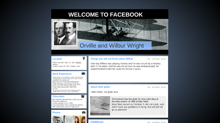 Orville and Wilbur Wright by Trey Cribb on Prezi