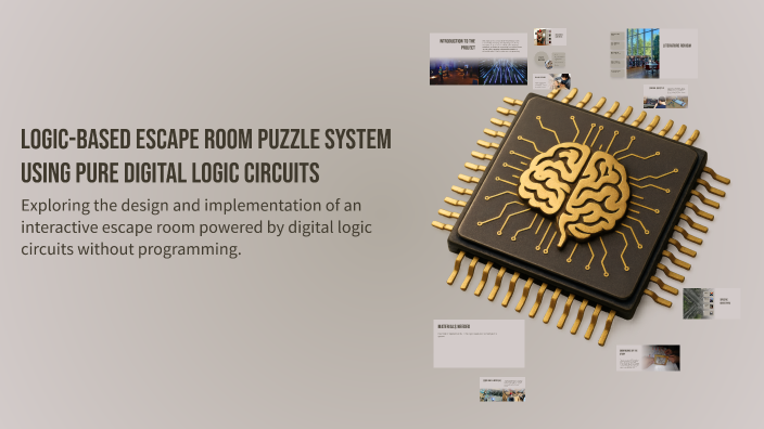 Logic-Based Escape Room Puzzle System Using Pure Digital Logic Circuits ...