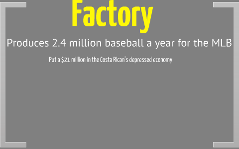 Turrialba, Costa Rica MLB factory by Mitch Patishall