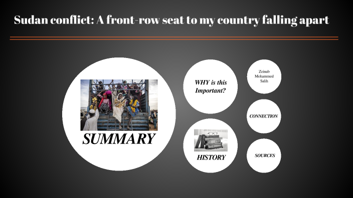 Sudan conflict: A front-row seat to my country falling apart by Natalia ...