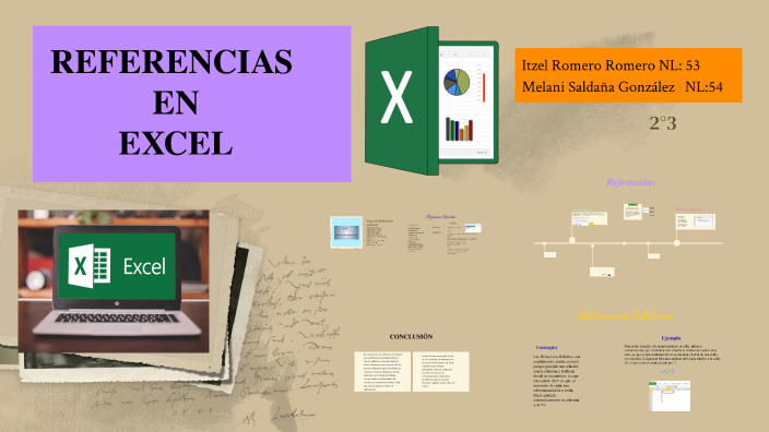 REFERENCIAS EN EXCEL by Melani SALDAÑA on Prezi