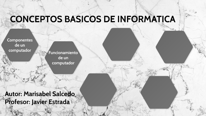 Conceptos Basicos de Informatica by Marisabel Salcedo Mora on Prezi