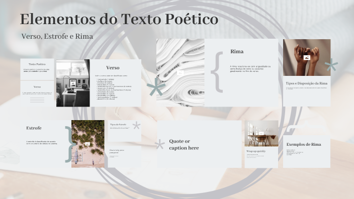 Elementos do Texto Poético by Maria Ana Ávila on Prezi