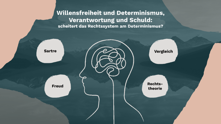 Willensfreiheit und Determinismus, Verantwortung und Schuld: scheitert ...
