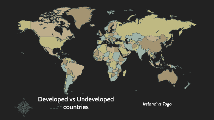 Developed vs Undeveloped countries by Ryan bill on Prezi