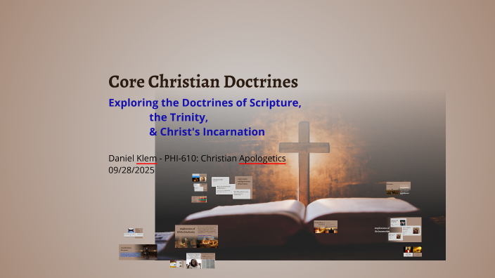 Core Christian Doctrines by Daniel Klem on Prezi