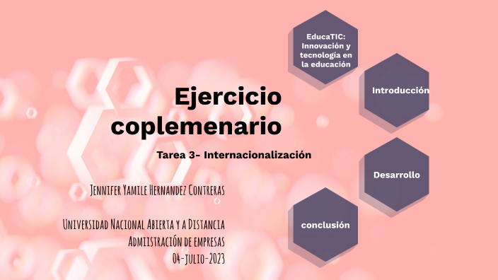 Ejercicio complementario tarea 3- pensamiento lógico matemático by jennifer Yamile hernandez ...