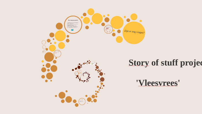 Story of stuff project by Aïsa Matthys