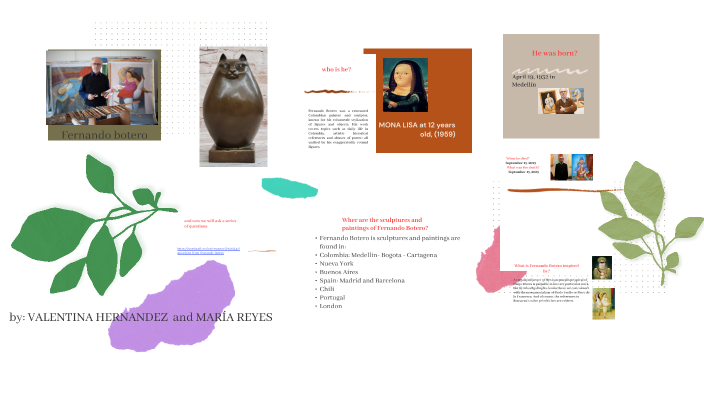 Biography Fernando botero by Male Reyes on Prezi