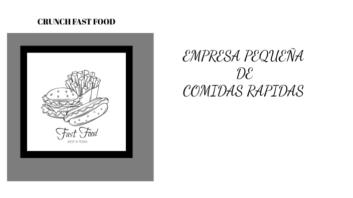 CRUNCH FAST FOOD by juanita acosta on Prezi