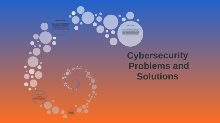 Cybersecurity Problems and Solutions by Justin Alverio on Prezi