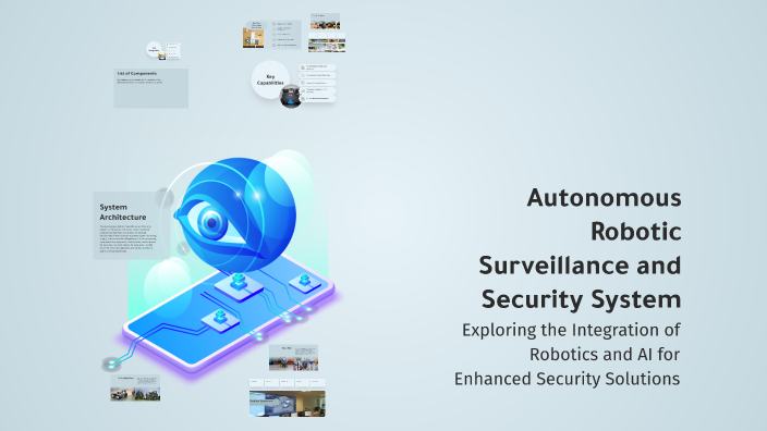 Autonomous Robotic Surveillance and Security System by Deepak Mahajan ...
