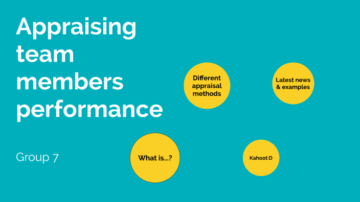 Appraising team members performance by moa lindström on Prezi