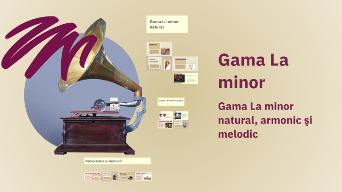 Gama La minor by Elena Botizatu on Prezi