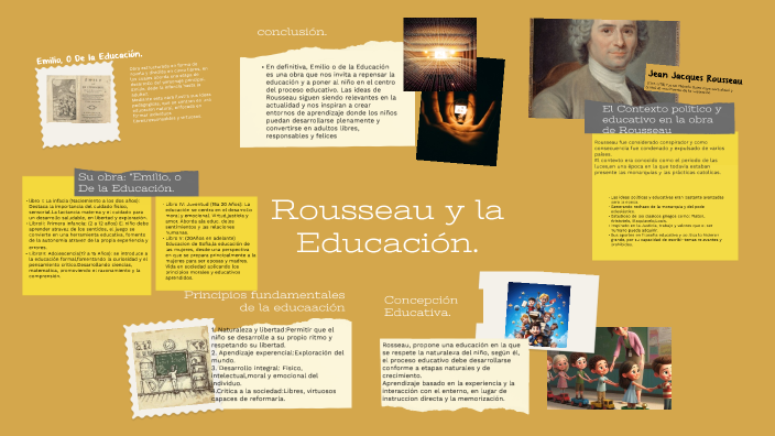ROUSSEAU Y LA EDUCACIÓN by Lourdes Barros on Prezi