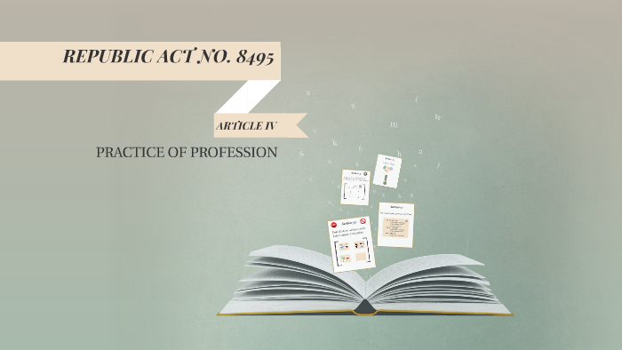 REPUBLIC ACT NO. 8495 by Roy Recella on Prezi REPUBLIC ACT NO. 8495 by Roy Recella on Prezi