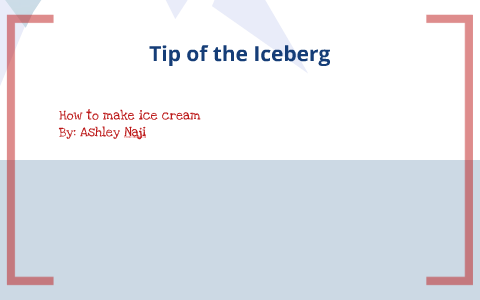 How to make ice cream by Brittany Riddick