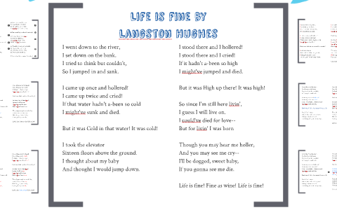 Life is Fine by Langston Hughes by Hannah Mombourquette on Prezi