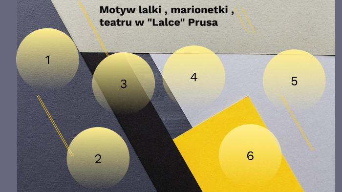 Motyw lalki , marionetki , teatru w "Lalce" Prusa by Sebiks on Prezi