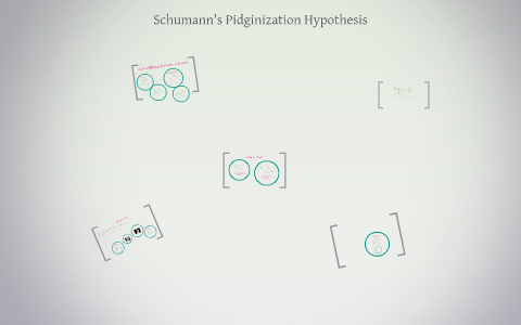 The Pidginization Hypothesis by Hiraya Haraya on Prezi