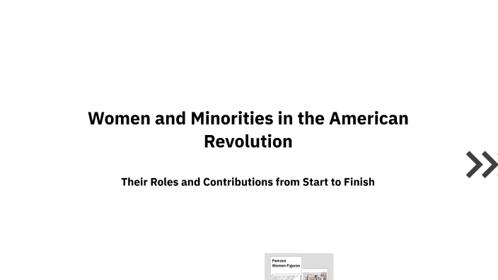 Women and Minorities in the American Revolution by Abdelhadi Matougui ...