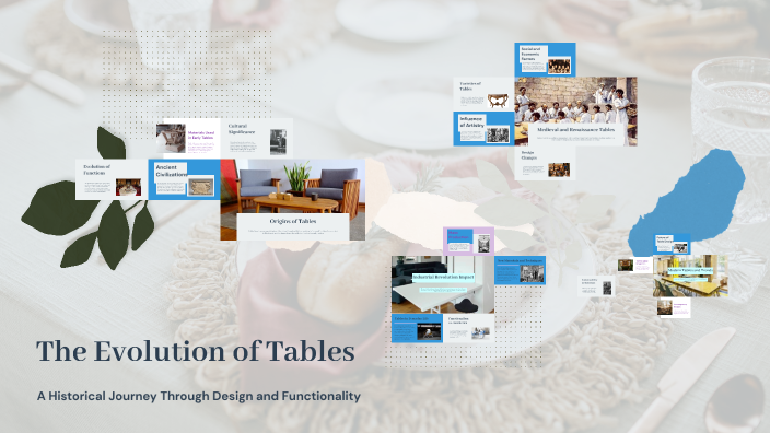 The History of Tables by Stephen Fefer on Prezi