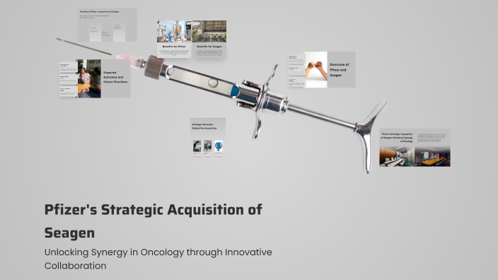 Pfizer's Strategic Acquisition of Seagen by Sumon Majumdar on Prezi