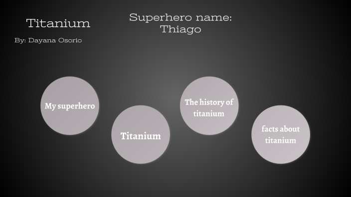 Element Superhero Project by Dayana Osorio on Prezi