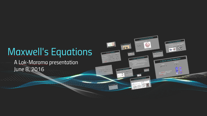 Maxwell's Equations by kira lok on Prezi