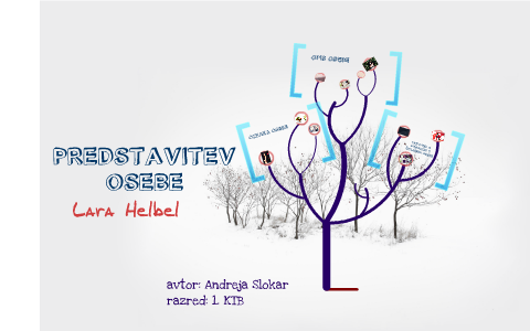 Predstavitev osebe by Andreja Slokar on Prezi