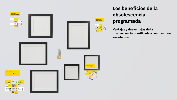 Los beneficios de la obsolescencia programada by Alexia Navarro Castro ...